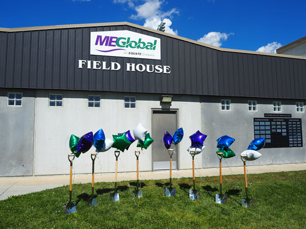 MEGlobal MEGlobal Athletic Park breaks ground on field house expansion ...