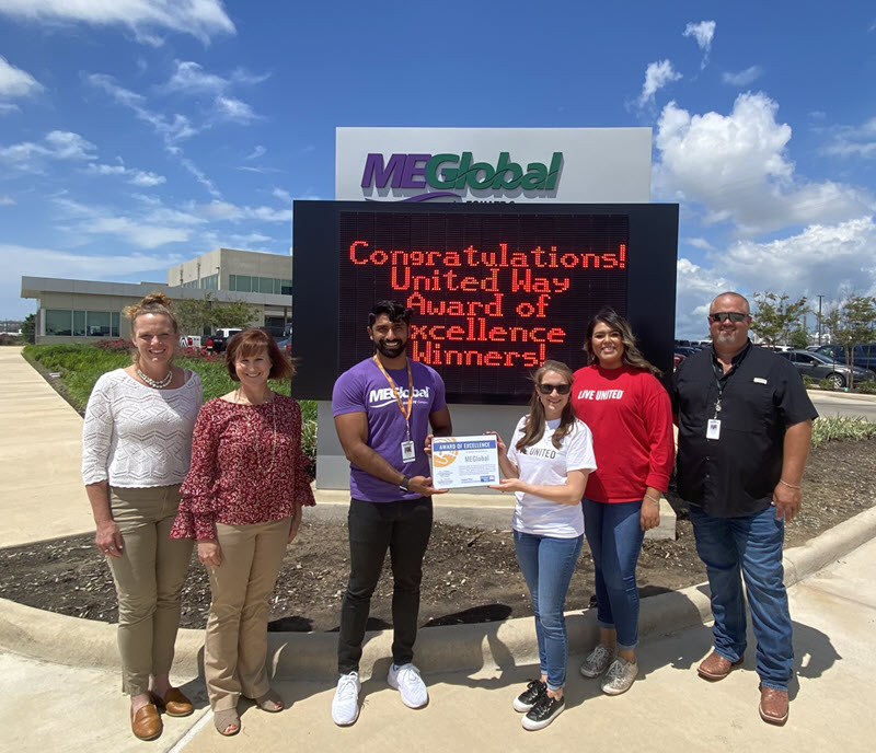 MEGlobal MEGlobal receives Award of Excellence for 2020 employee ...